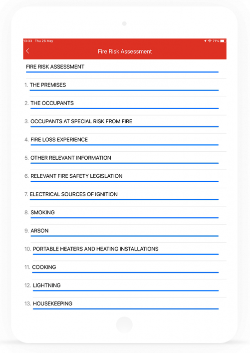 Fire Risk Assessment Software – Mobiess Ltd